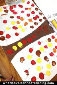 Three-Digit Addition Activity - Math Art Activity for Fall