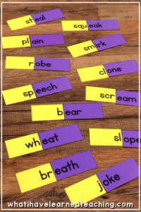 Onset and Rime Matching Cards - Flip Books & Word Lists