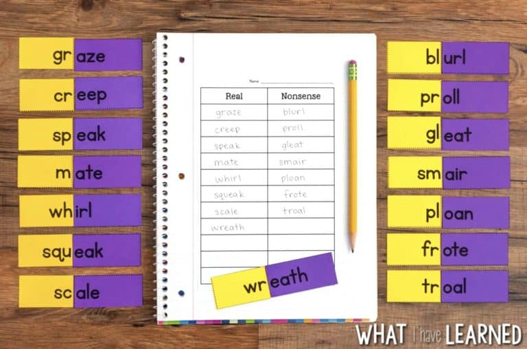 Onset and Rime Matching Cards - Flip Books & Word Lists