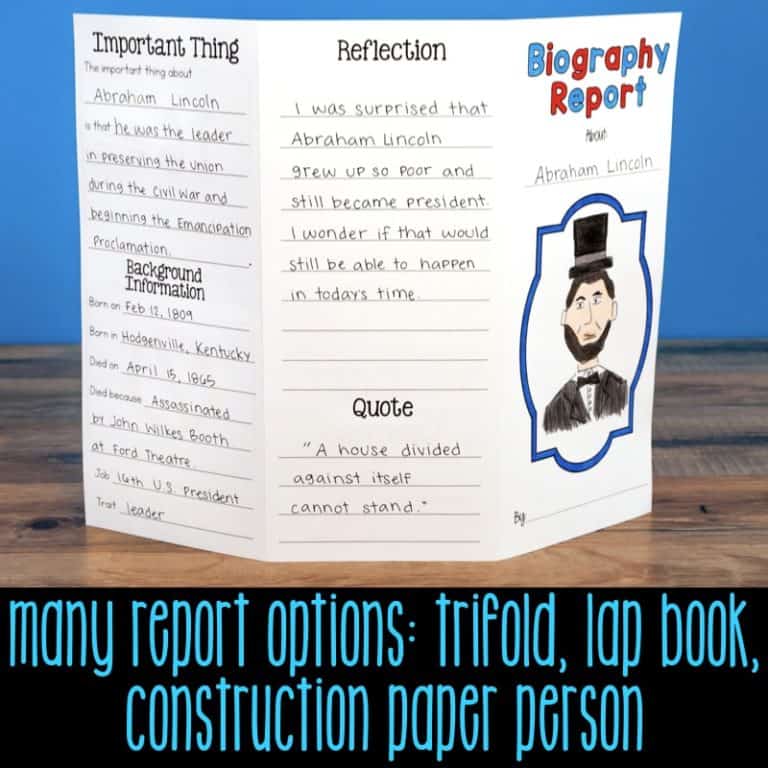 Biography Report for ANY Person