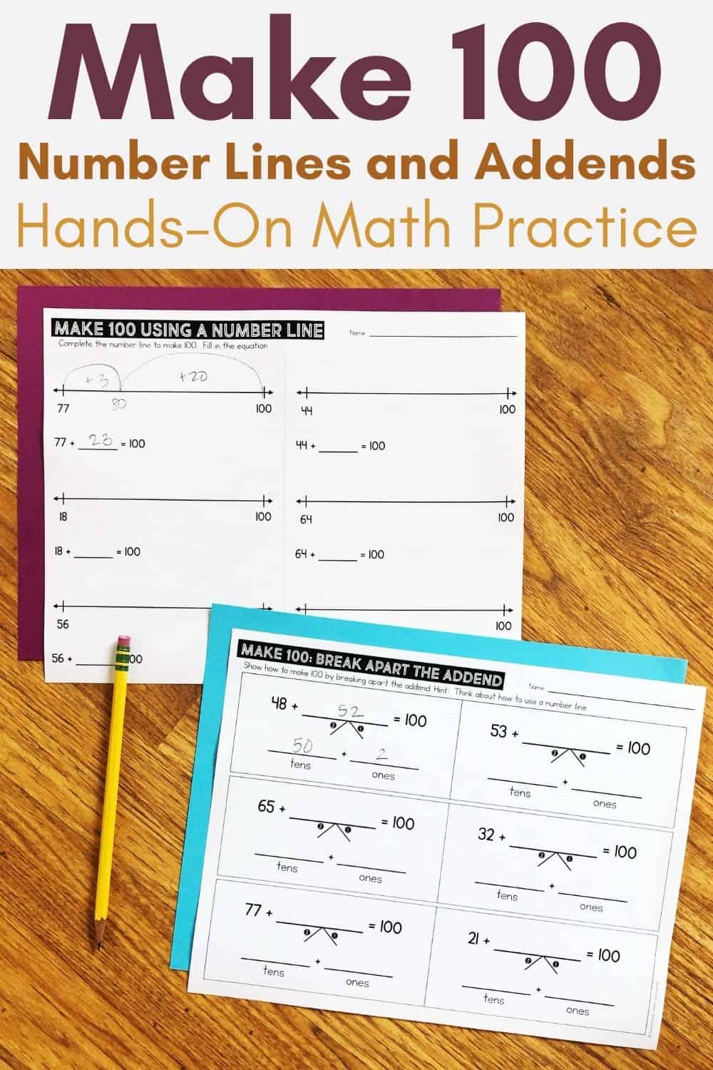 Make 100 and Make 1000 Place Value Strategies with Friendly Numbers