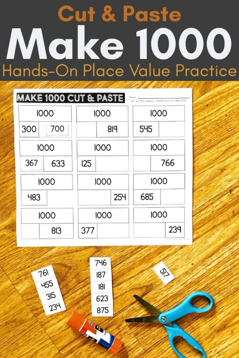 Make 100 and Make 1000 Place Value Strategies with Friendly Numbers