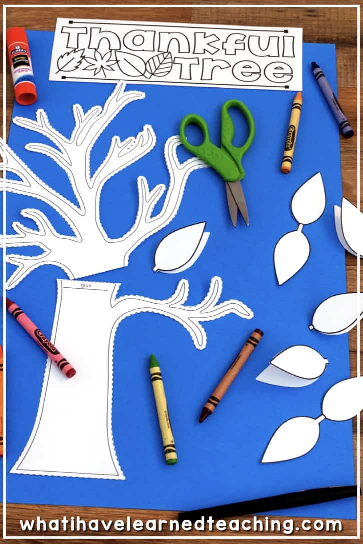 Thankful Tree - Thanksgiving Craftivity - November Craft