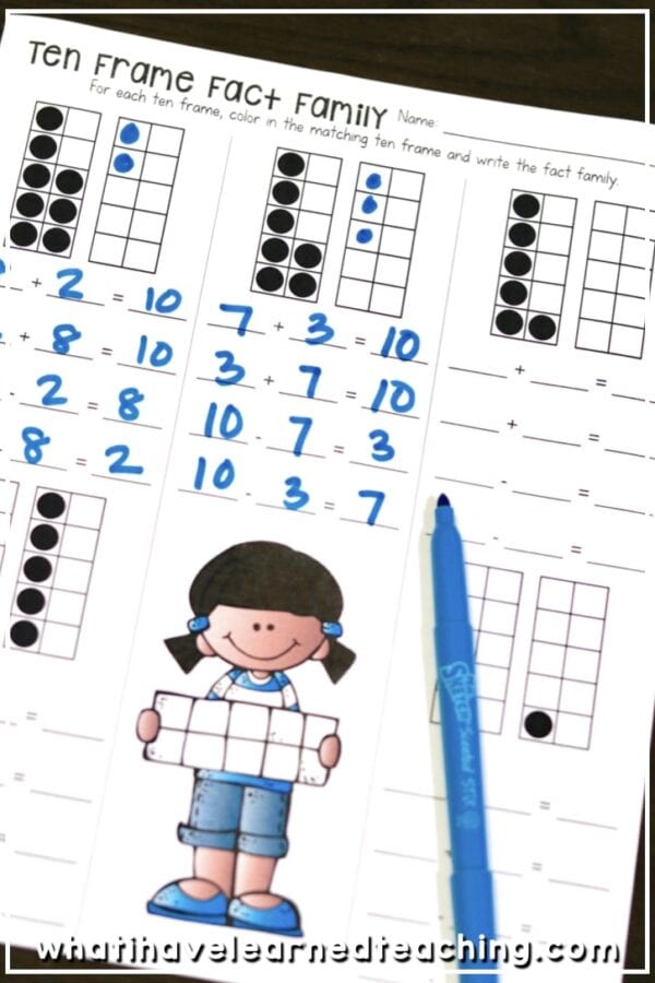 Addition and Subtraction Within 20 Strategies for 2nd Grade