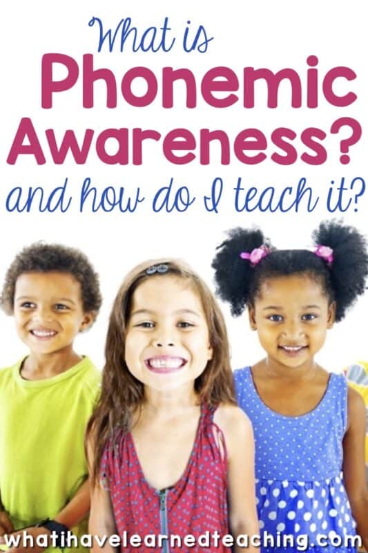 Phonemic Awareness