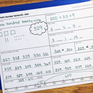 Daily Math - Number Sense, Addition and Subtraction, Time and Money