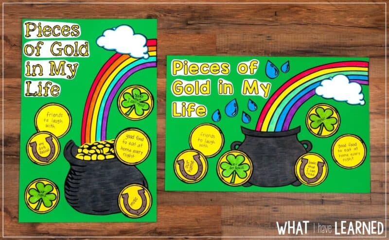 St. Patrick's Day Craft - Pieces of Gold