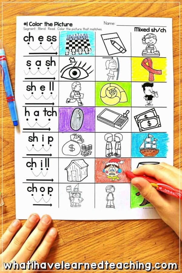 Digraph Phonics Worksheets & Activities for Elementary Students