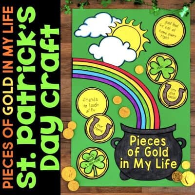 St. Patrick's Day Craft - Pieces of Gold