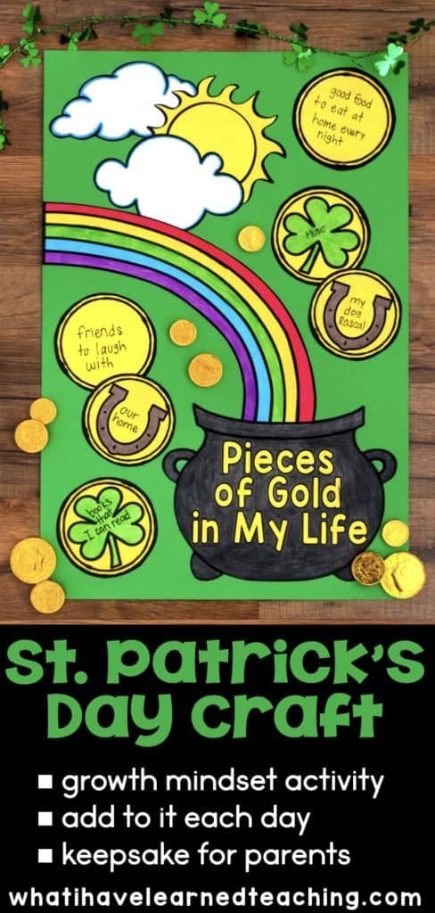 St. Patrick's Day Craft - Pieces of Gold