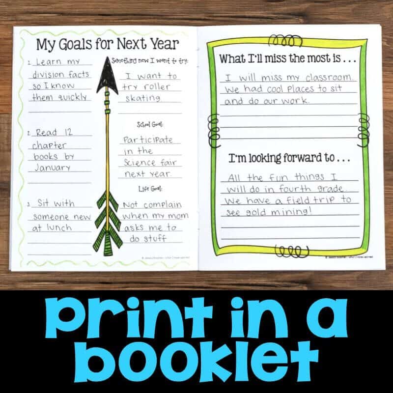 End-of-the-Year Memory Book and Activities BUNDLE