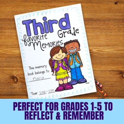 End-of-the-Year Memory Book for Grades 1-5