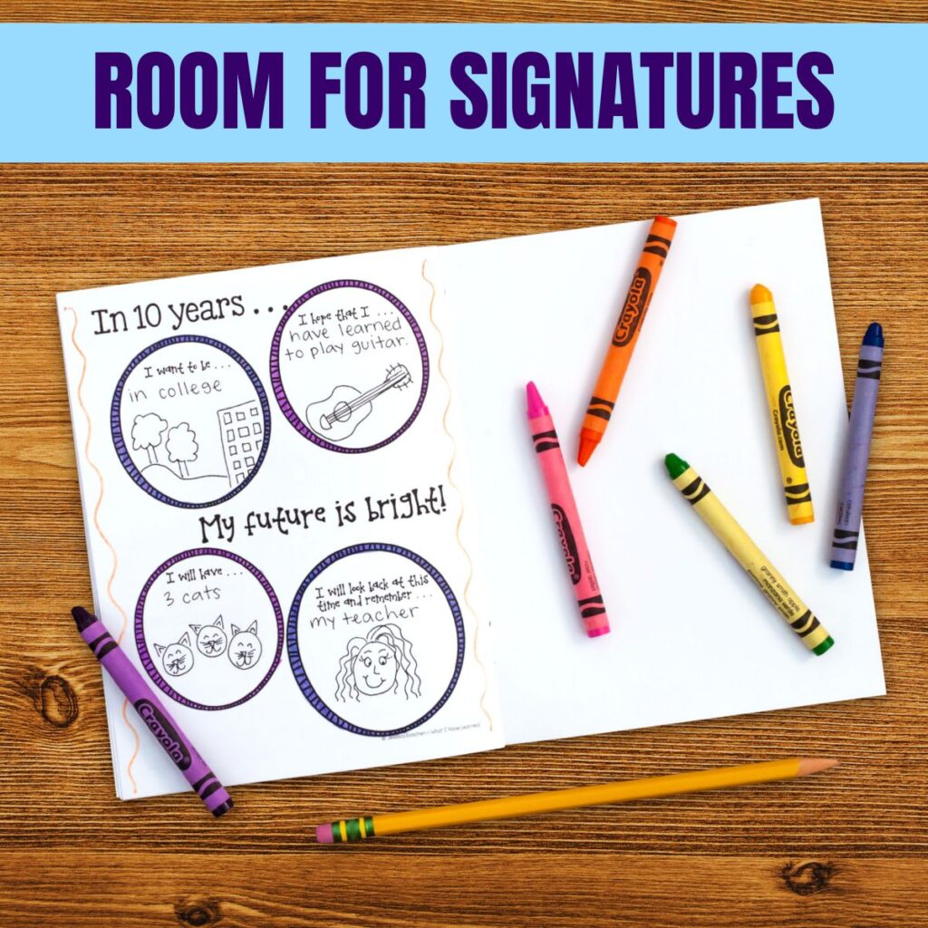 End-of-the-Year Memory Book for Grades 1-5