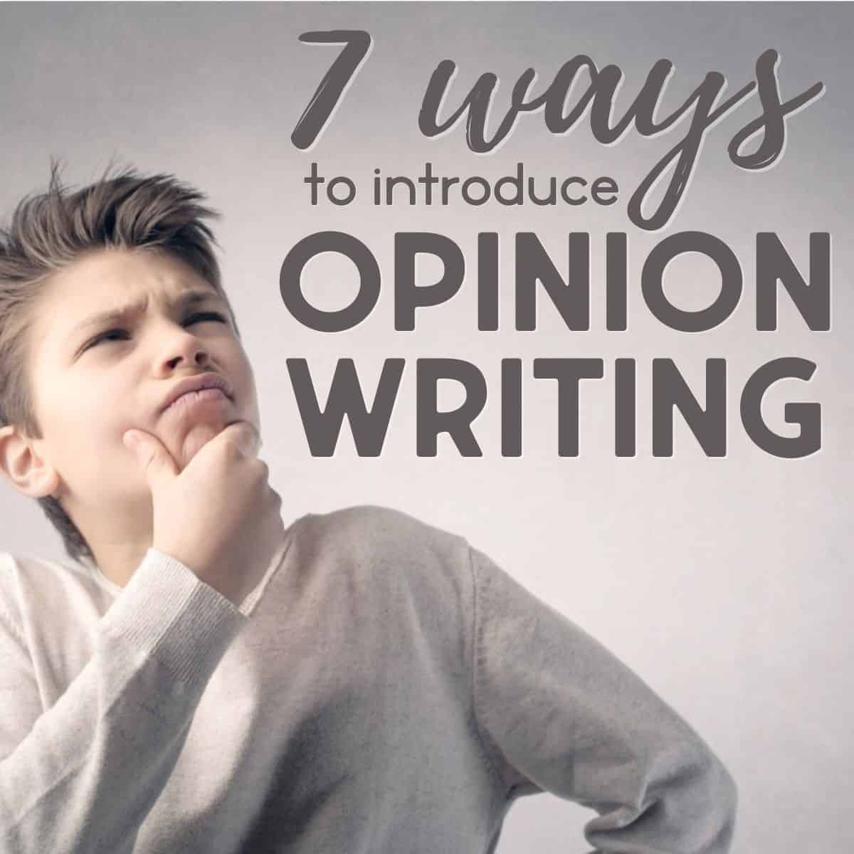 100 Opinion Writing Prompts for Elementary Students