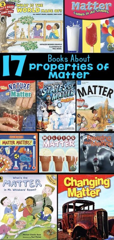 Books About Properties of Matter & Changes in Matter for Elementary ...