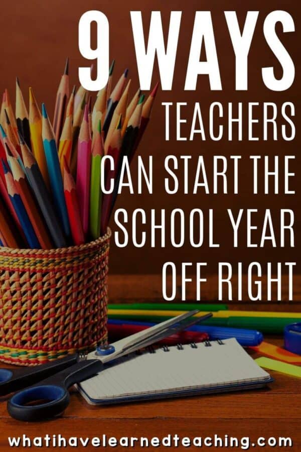 9 Ways to Start the School Year Off Right