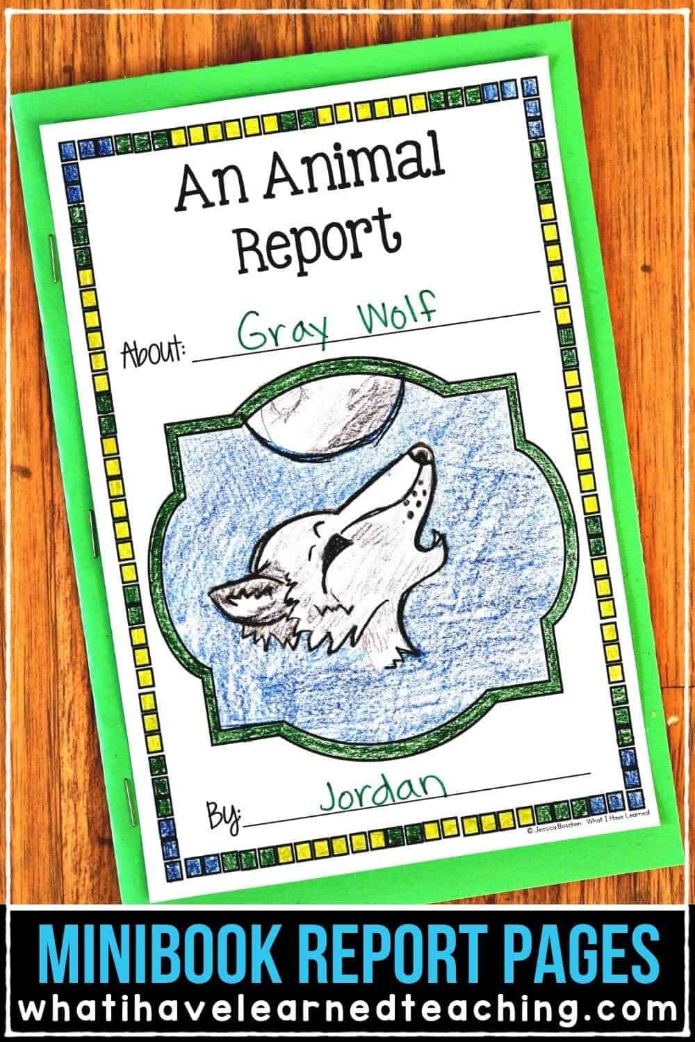 Animal Report for Any Animal