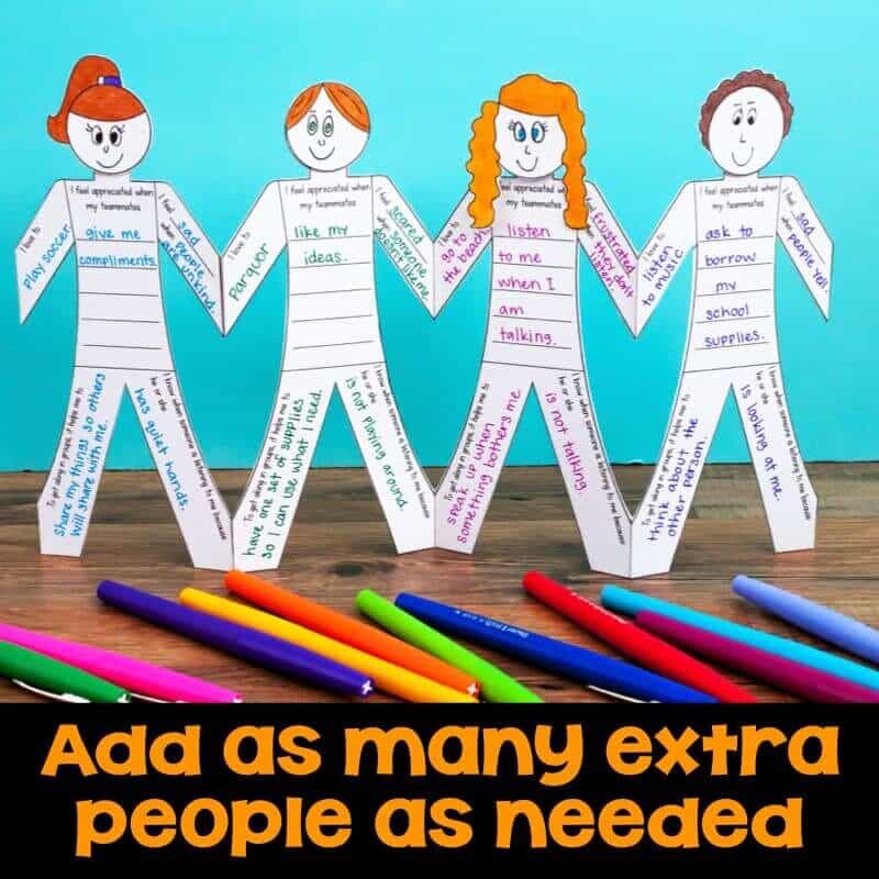 Getting to Know You Small Group Craftivity for Back-to-School