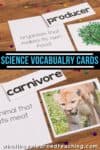 Science Vocabulary Cards & Big Idea Posters for Elementary Grades