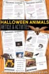 Halloween Animals Reading Passages & Comprehension Activities