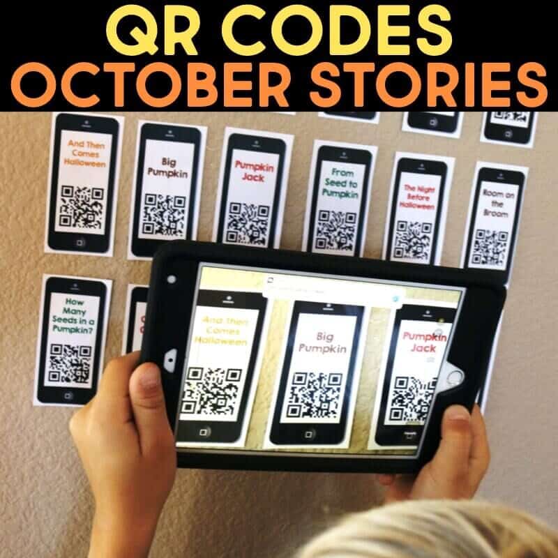 QR Codes for Videos of October and Halloween Stories