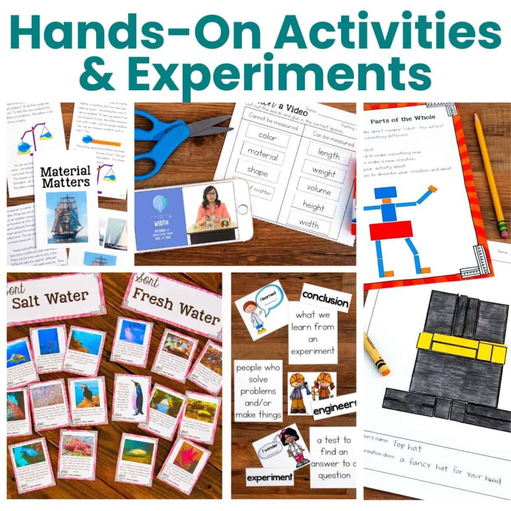 Second Grade Science Stations BUNDLE: ALL NGSS Topics