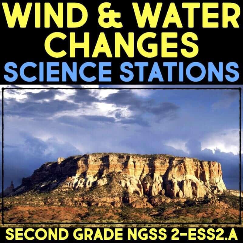 Wind and Water Change the Shape of the Land - Second Grade Science Stations