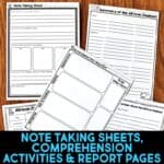 Elephant Informational Article and Comprehension Activities