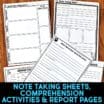 Jackal Informational Article and Comprehension Activities