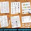Long I VCE Worksheets and Activities No-Prep Phonics Worksheets