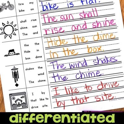 Long I VCE Worksheets and Activities No-Prep Phonics Worksheets