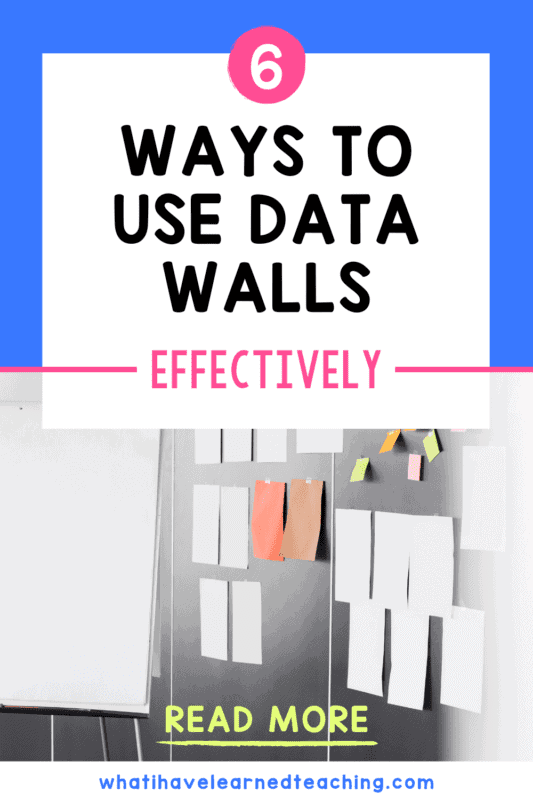 6 Ways to Use Data Walls Effectively