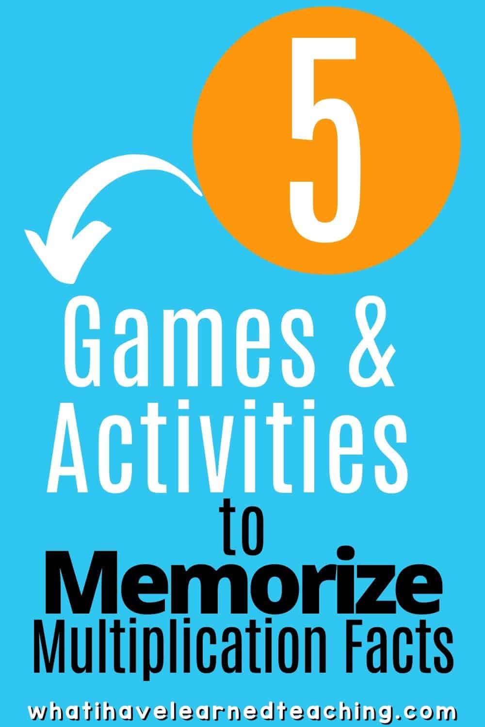 6 Ways to Teach and Practice Multiplication Facts