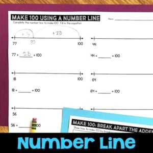 Make 100 and Make 1000 Activities and Printables