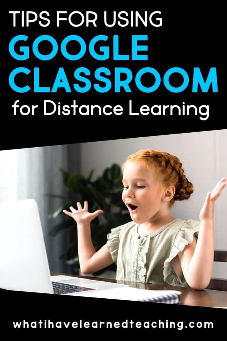 Google Classroom Tips for Elementary Teachers