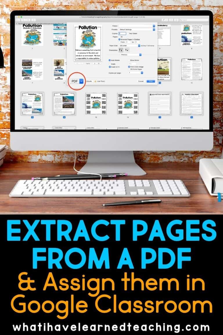 How to Extract Specific Pages from a PDF and Place them in Google Slides