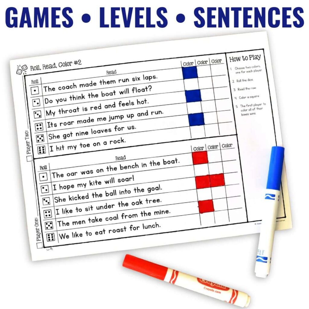 Phonics Partner Games BUNDLE