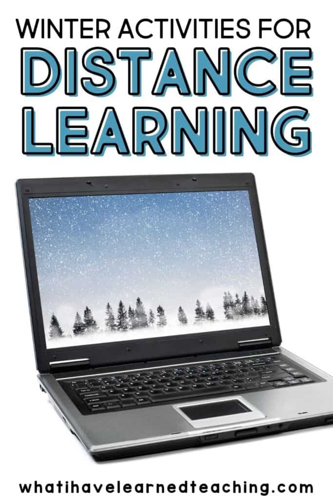 Winter Online Activities for Elementary Virtual Learning