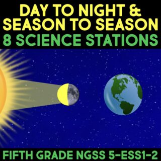5th Grade NGSS Science Station Yearlong BUNDLE