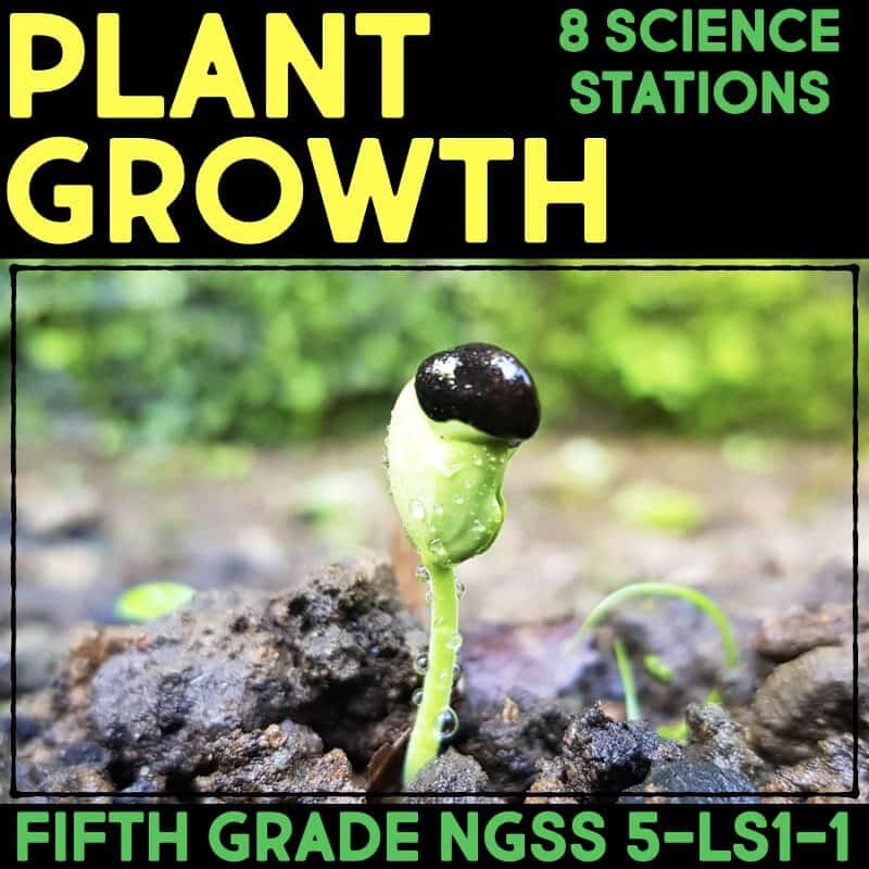 Plant Growth Science Stations Unit BUNDLE