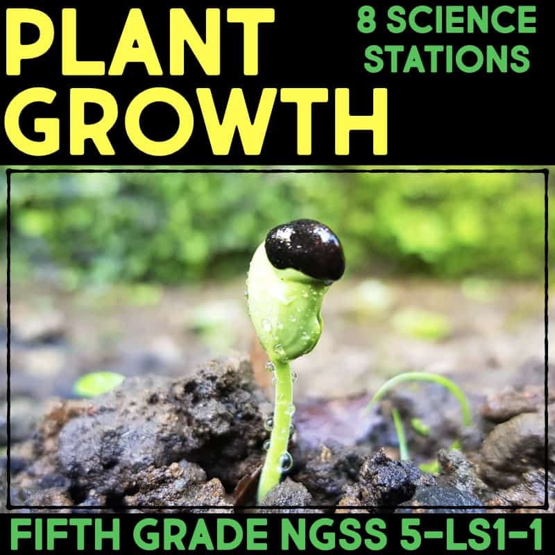 Plant Growth Science Stations Unit BUNDLE