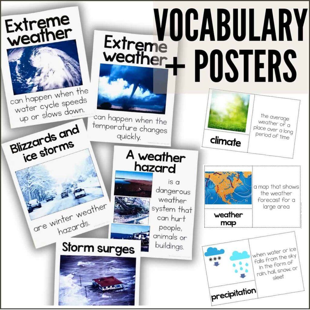 Extreme Weather 5E Science Unit Plan for Third Grade