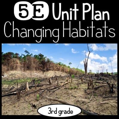 Changing Habitats 5E Science Unit Plan for Third Grade