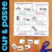 Words with NG & NK Worksheets & Activities No-Prep Phonics Worksheets