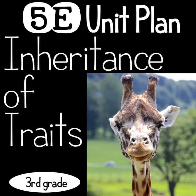 Inheritance of Traits 5E Unit Plan for Third Grade