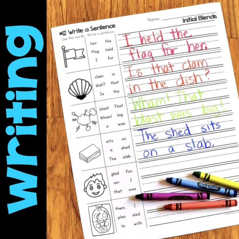 Initial Blends L-Blends Worksheets & Activities (No-Prep Phonics ...