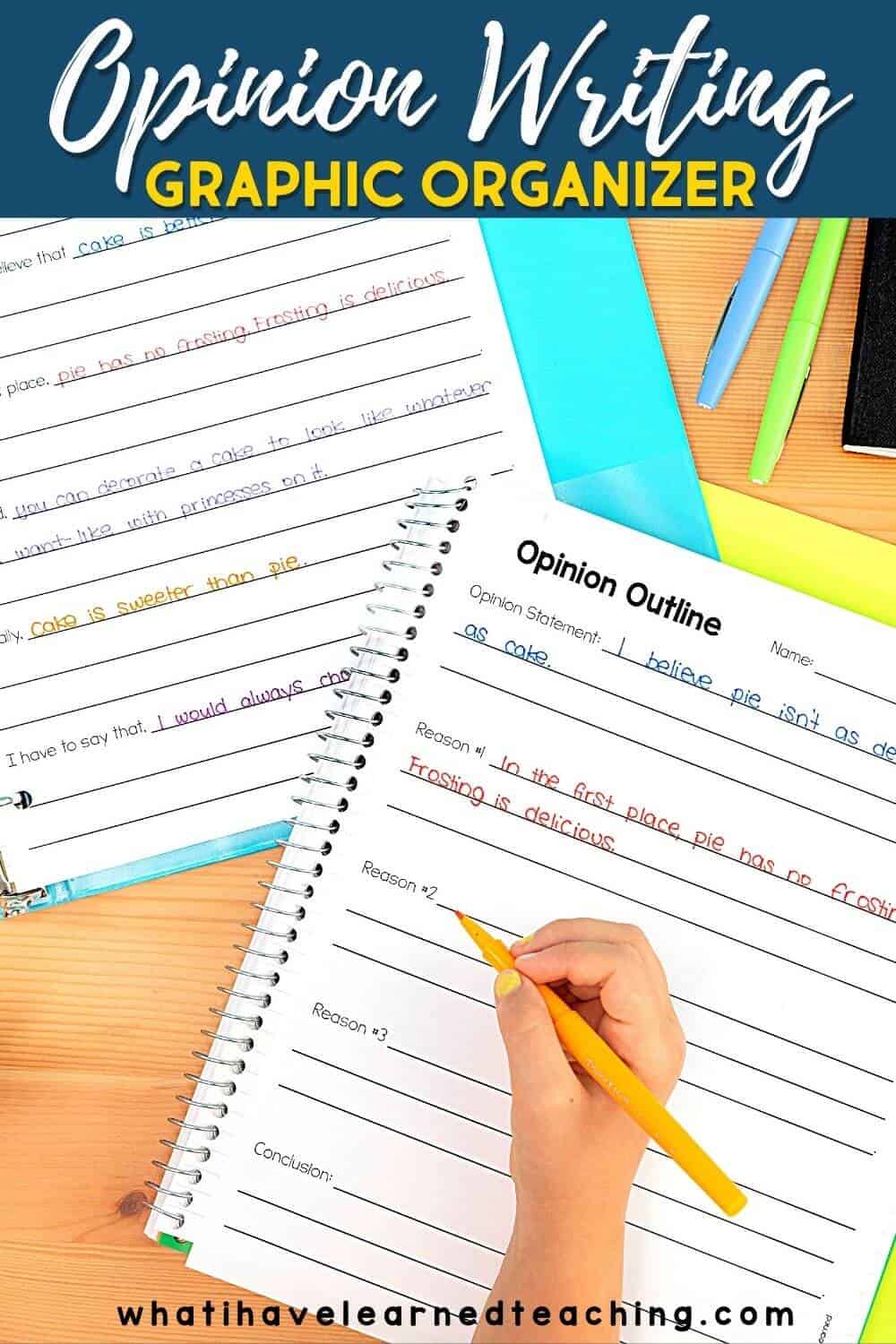 Opinion Writing Unit for Elementary Students