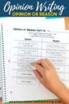 Opinion Writing Unit for 2nd Grade