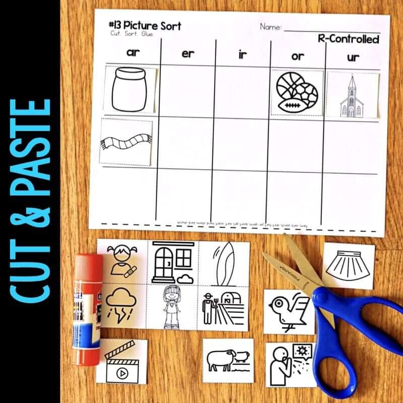 R-Controlled Vowels Phonics Worksheets & Activities No-Prep Phonics ...