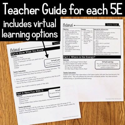 Energy in Motion 5E Science Unit Plan for Fourth Grade 4-PS3-1